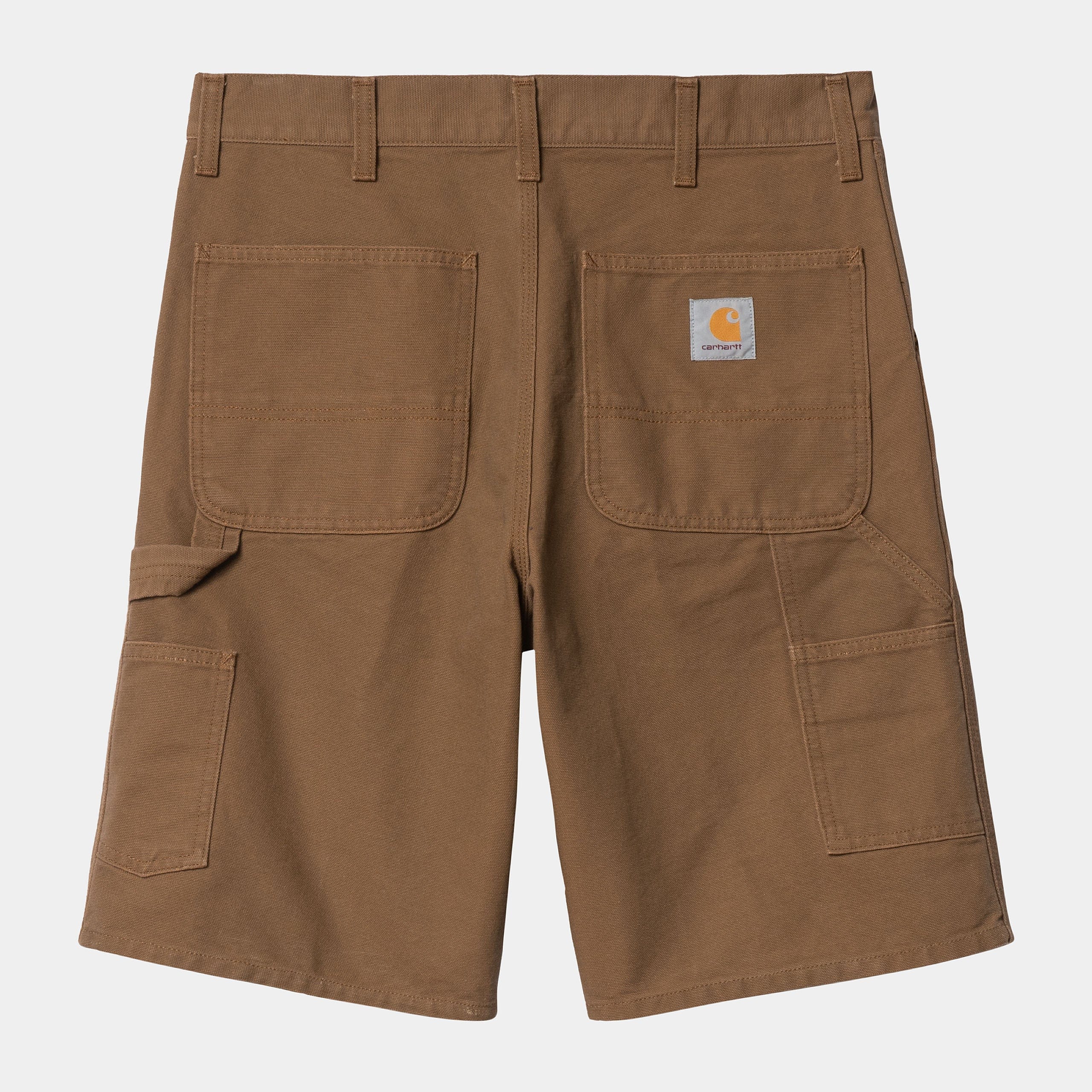 Carhartt Single Knee Short Hamilton Brown Rinsed